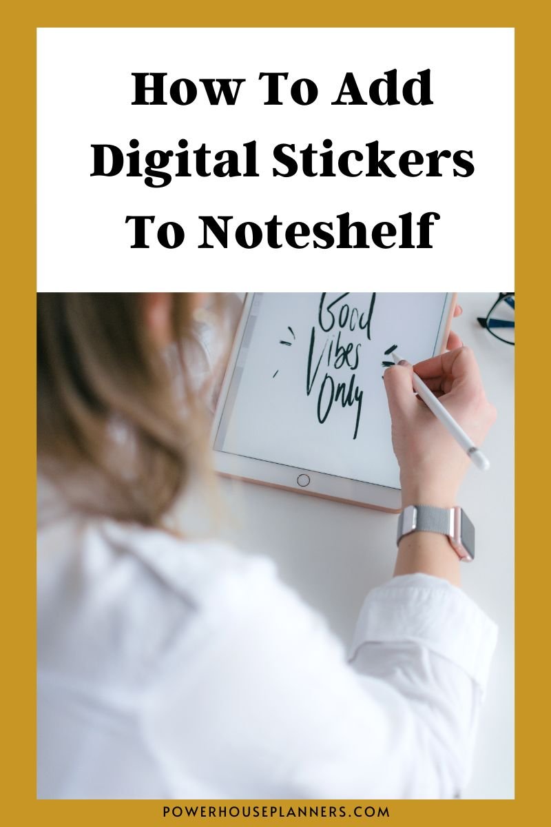 Easy Guide On How To Create Custom Paper In Noteshelf - Powerhouse Planners
