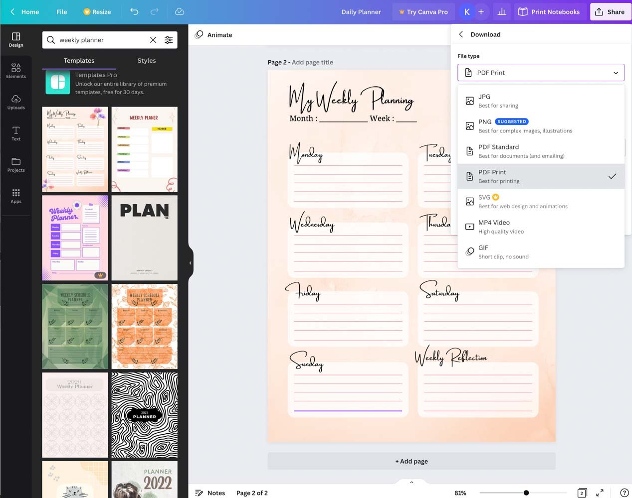 Easy How To Create A Digital Planner In Canva Tutorial (2026)