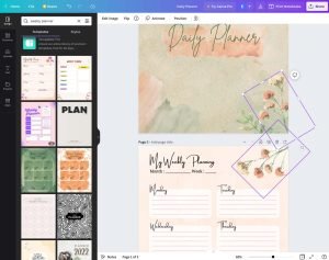 Easy How To Create A Digital Planner In Canva Tutorial (2023)