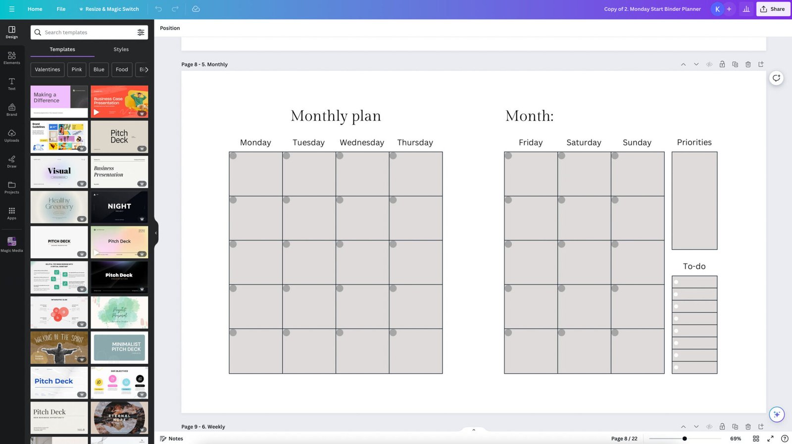 Canva Tutorial How To Create Digital Planners In Canva – OKZAA