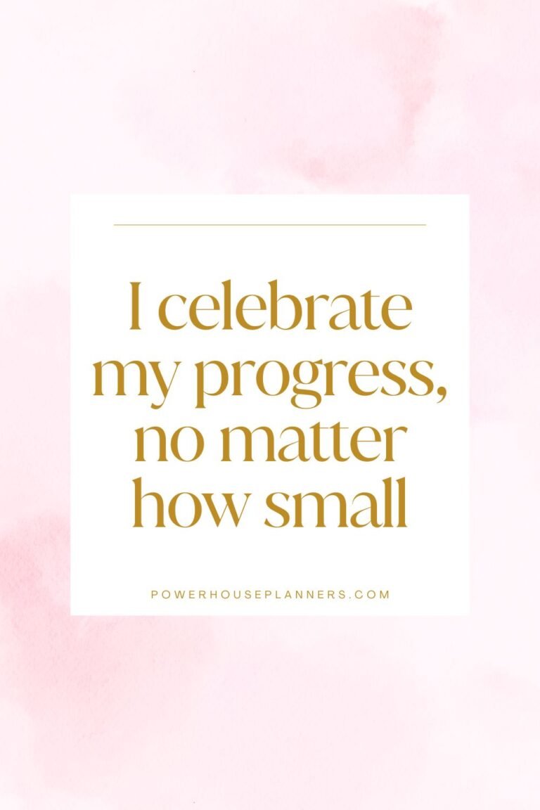 100 Empowering Affirmations For Women - Powerhouse Planners