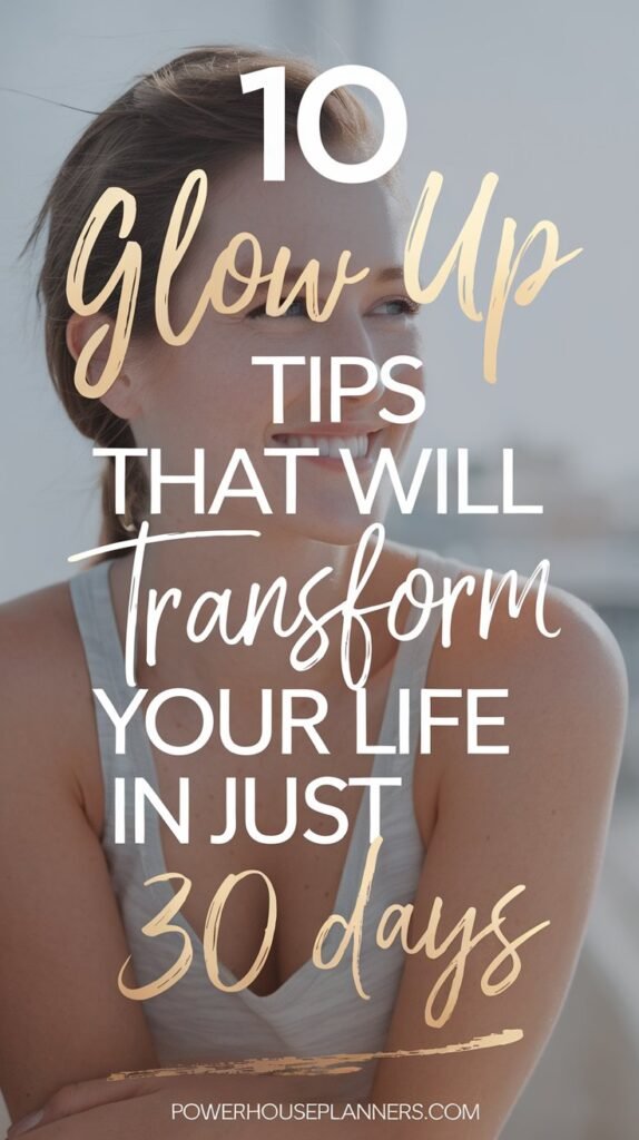 10 Glow Up Tips That Will Transform Your Life In Just 30 Days (2026)