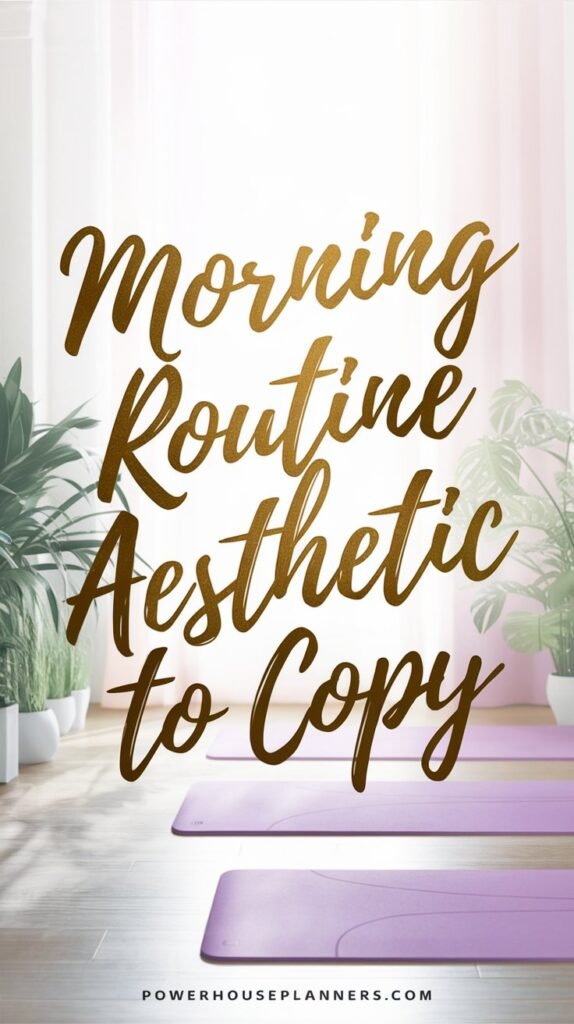Creating A Beautiful And Productive Morning Routine Aesthetic (2026)