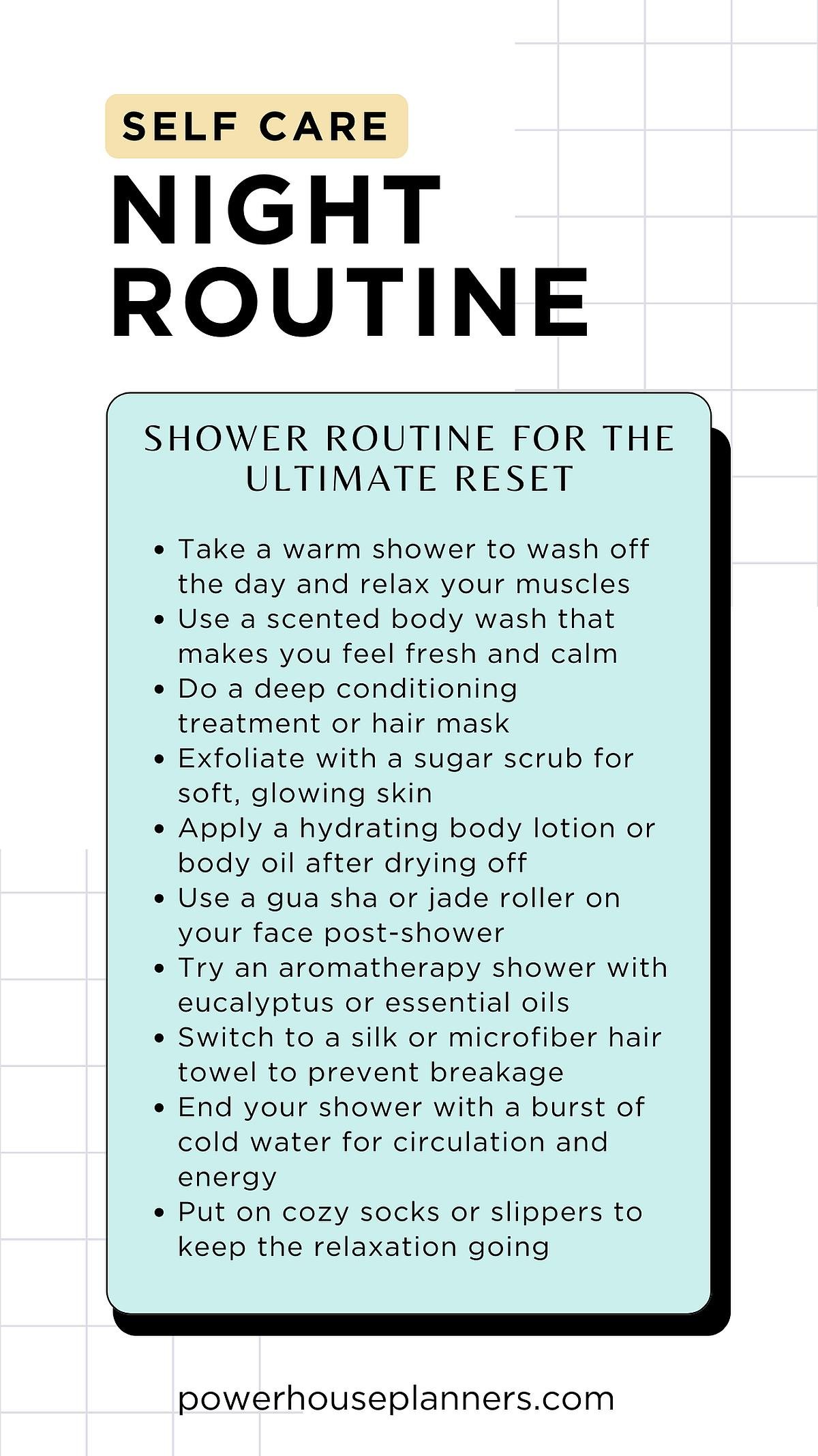 5o Self Care Night Routine Ideas To Feel Recharged (2026)